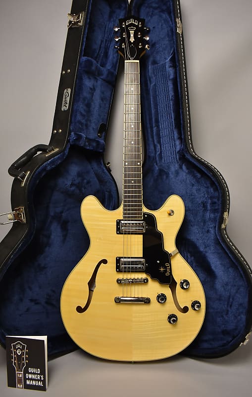 Guild Starfire IV Natural w/OHSC | Reverb