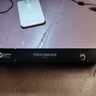 Sabine RT 1600 rack tuner | Reverb