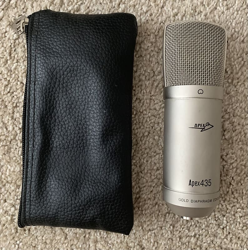 Apex 435 Gold Diaphragm Condenser Microphone | Reverb