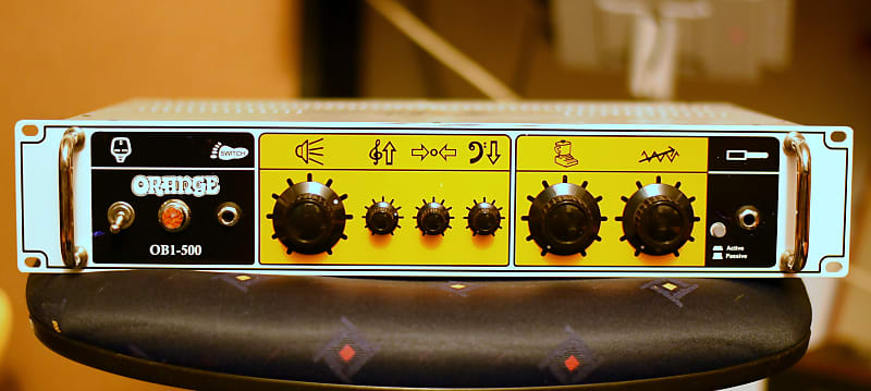 Orange OB1-500 500-Watt Bass Amp Head 2015 - Present - White | Reverb