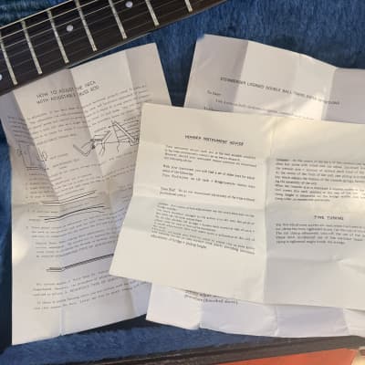 1980’s Hohner G2 Tremolo & B2A Headless Bass Bundle - Black | Reverb