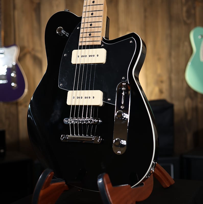 Reverend Charger 290 - Midnight Black 3685 | Reverb