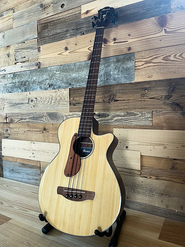Ibanez AEGB30E-NTG AEGB Akustikbass 4 String - Natural | Reverb UK