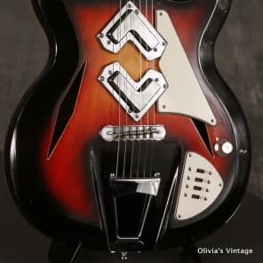 1960's Greco Shrike model 976/975 12-string converted to | Reverb