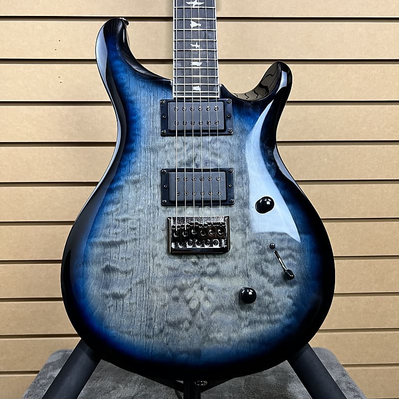 PRS SE Mark Holcomb Signature Electric Guitar - Holcomb Blue | Reverb