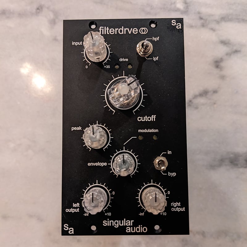 Singular Audio filterdrve stereo 500 Series MS-20 Filter | Reverb