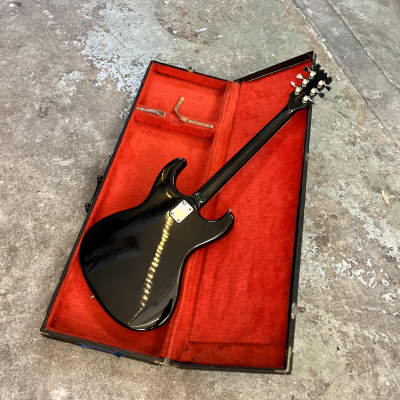 Mosrite Avenger - Black beauty original vintage MIJ Japan | Reverb