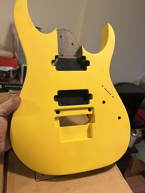 Ibanez RG 7 string guitar body alder wood | Reverb UK