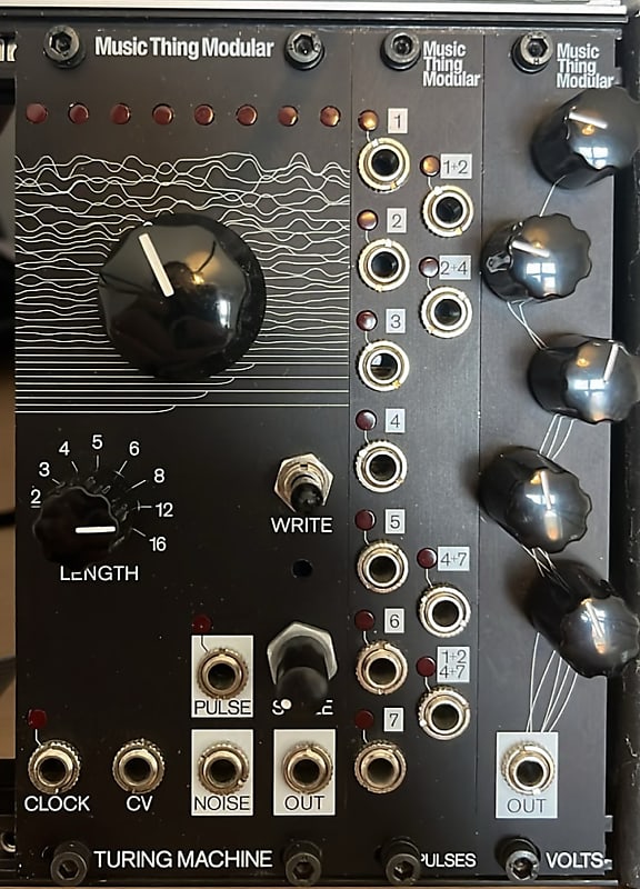 Music Thing Modular Turing Machine mk2 II with Expanders 2022 | Reverb