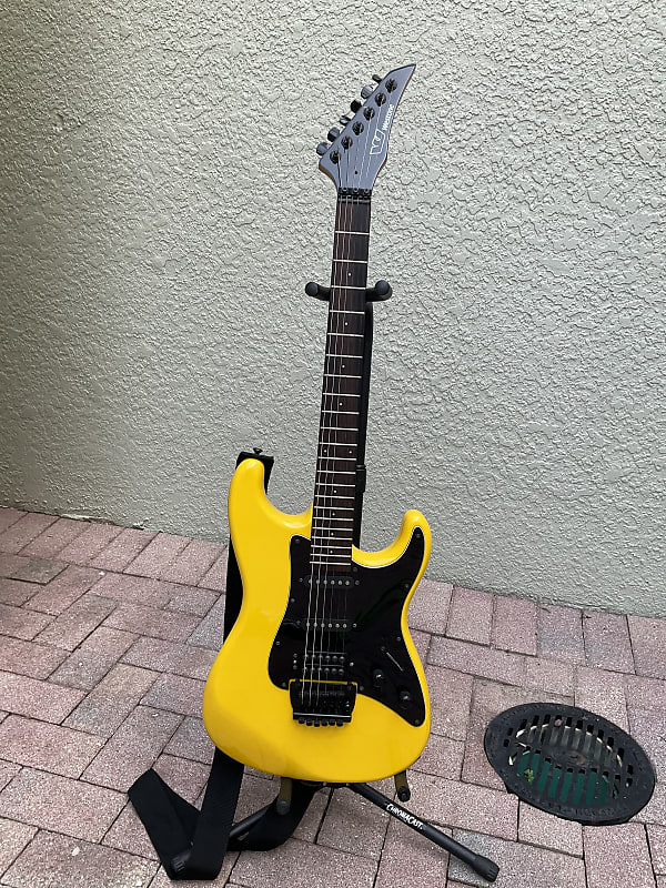 Westone challenger 1988 - Yellow Black Japan | Reverb