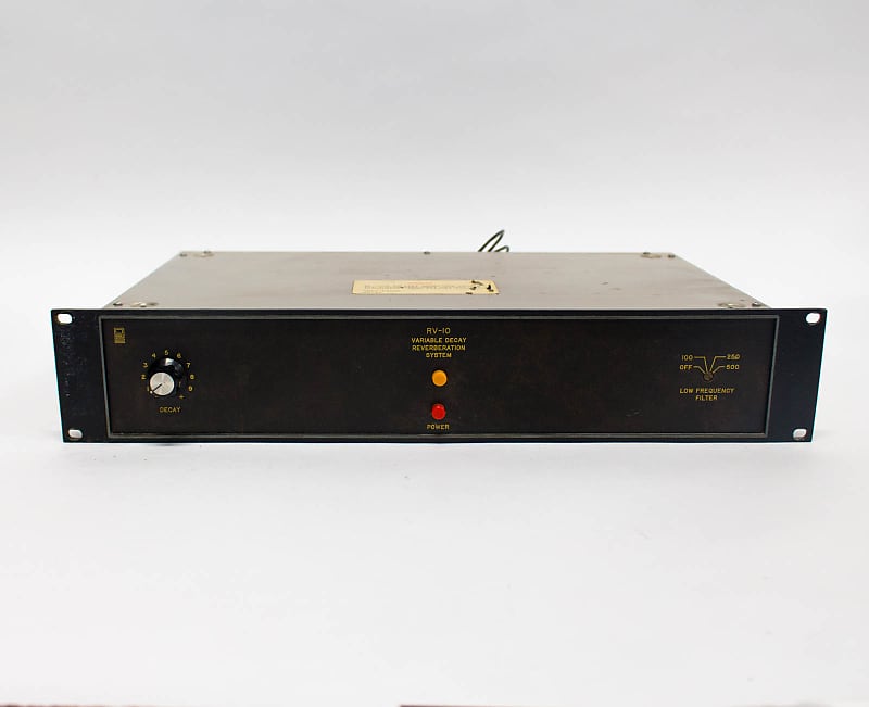 Quad Eight RV-10 Variable Decay Single Channel Spring Reverb | Reverb