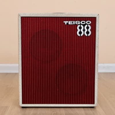 1960s Teisco 88 Vintage 2x8 Tube Guitar Amp, Serviced | Reverb France