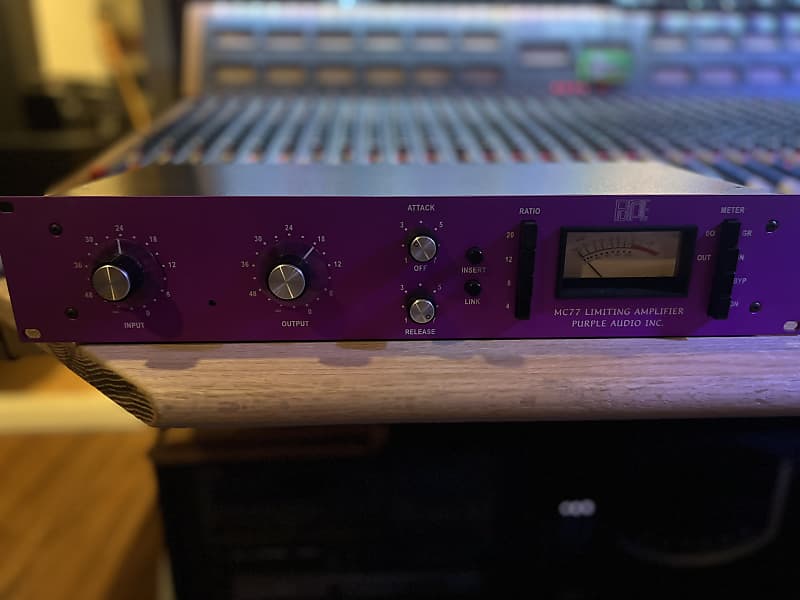 Purple Audio MC77 Limiting Amplifier / Compressor | Reverb