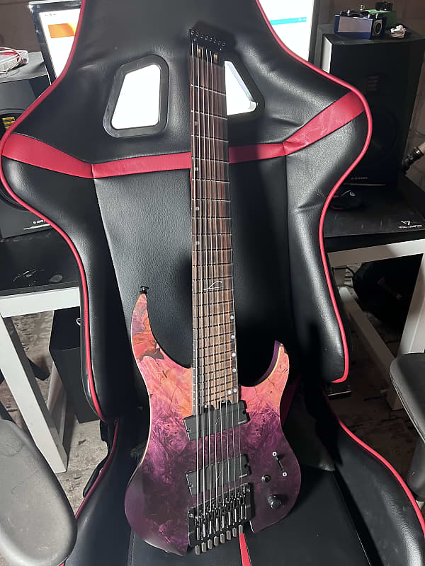 Legator Ghost G8FX Multi-Scale Headless 8-String Guitar, Ruby | Reverb