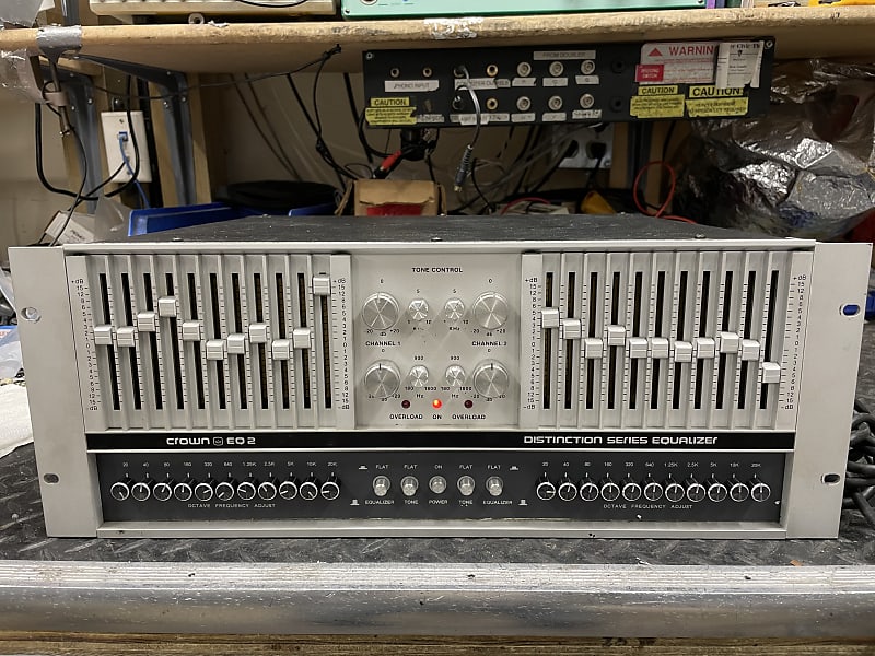 Crown Eq 2 Semi Parametric Graphic Equalizer Serviced 1978 Reverb