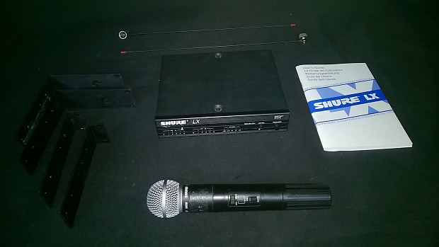 Shure LX4 wireless handheld microphone system | Reverb
