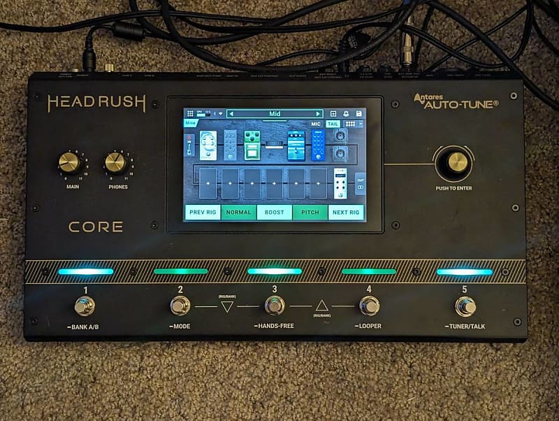 Headrush Core Digital Modeling Multi-Effect and Vocal | Reverb