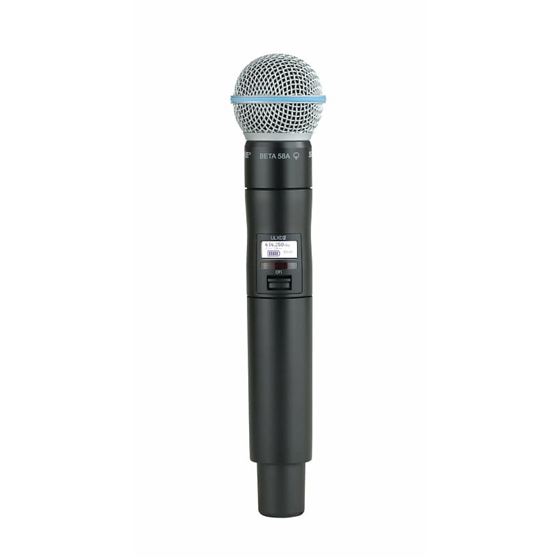 Shure ULXD2/B58-J50A Digital Handheld Transmitter with Beta | Reverb