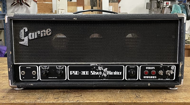 Vintage 1970s Garnet PRO-200 Slave/Monitor power amplifer | Reverb