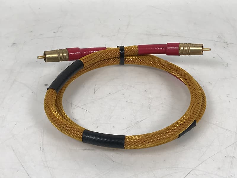 Elco GI-999X RCA Single Gold Cable 1 Meter | Reverb
