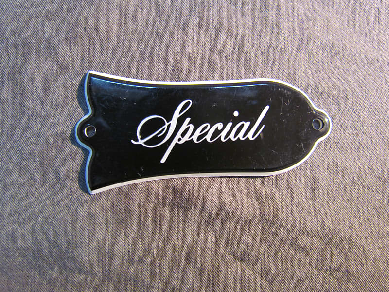Genuine Gibson Les Paul Special 2 Ply Truss Rod Cover * Free | Reverb