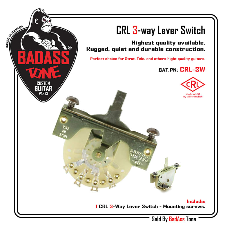 CRL 3 Way Lever Switch ‘Made in USA’ | Reverb