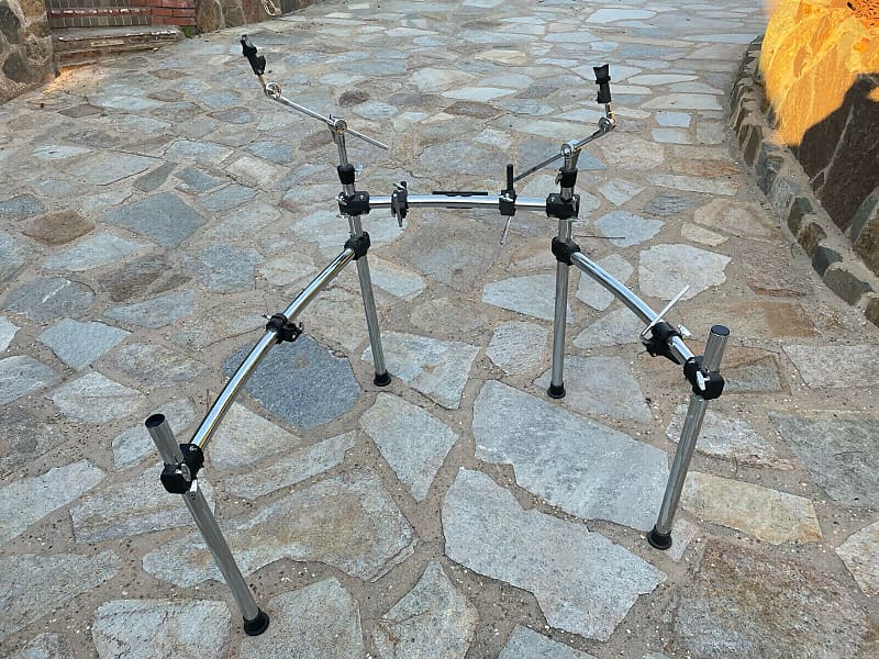 ALESIS STRIKE CHROME Drum Rack Mount Stand - COMPLETE WITH | Reverb