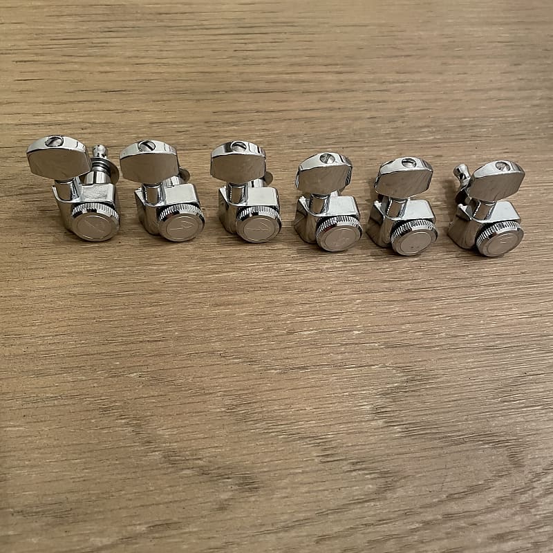 Fender Strat Tele Locking Tuners Chrome | Reverb