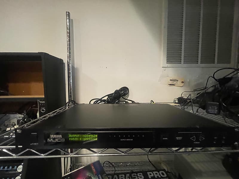 Yamaha MJC8 Midi Patchbay Thru Box - 8 in 8 out - Black | Reverb