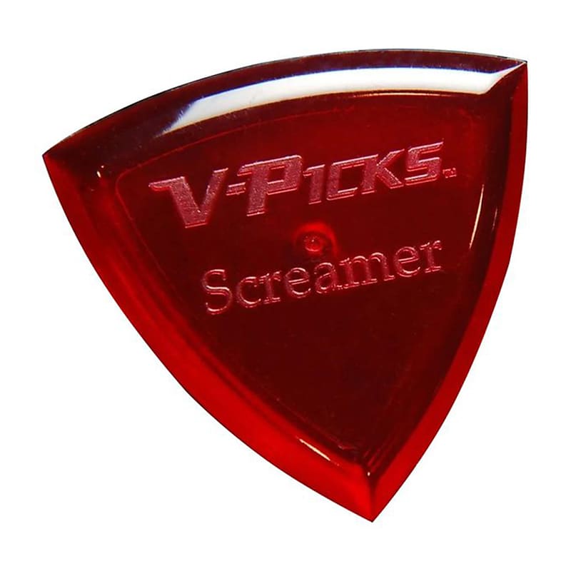 V-Picks Screamer, Ruby Red | Reverb
