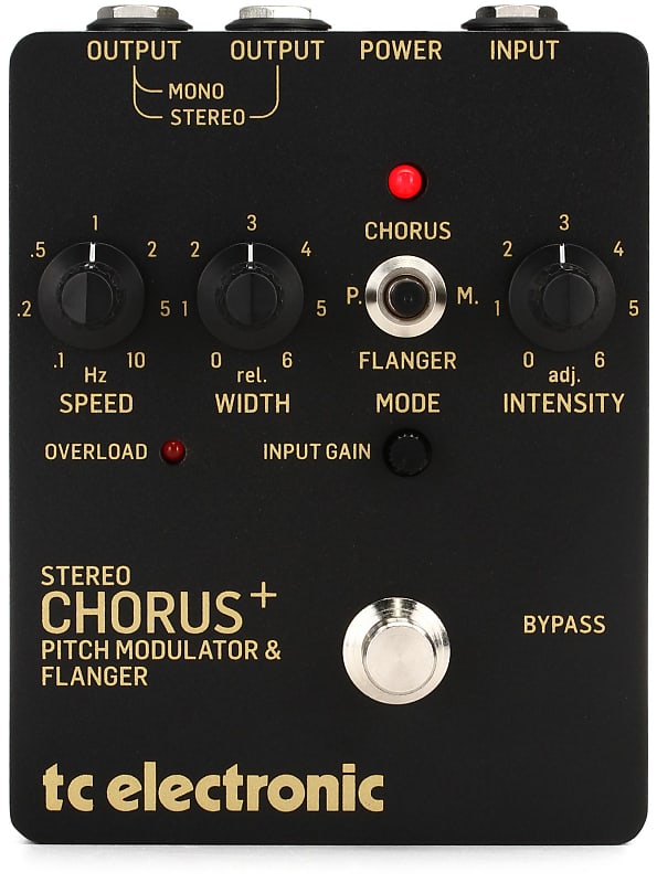 TC Electronic SCF Gold Stereo Chorus Flanger Pedal | Reverb