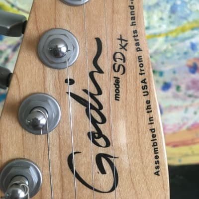Godin SDxt 2013 Lacewood Hazel | Reverb