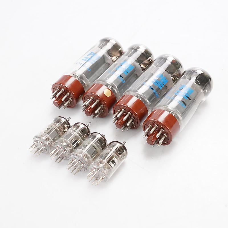 4 PM EL34/6CA7 & 4 China 12AX7/ECC83 Vacuum Power Tubes | Reverb