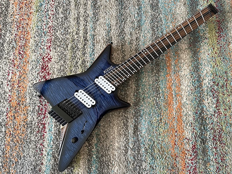 Kiesel XM7 Type-X 7-String Multiscale Headless Neck-thru | Reverb