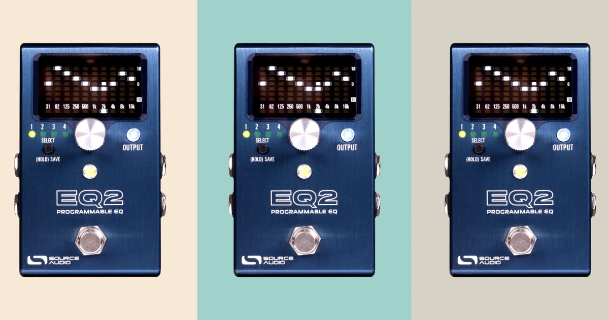 Source Audio Unveils the EQ2 Programmable Equalizer | | Reverb News