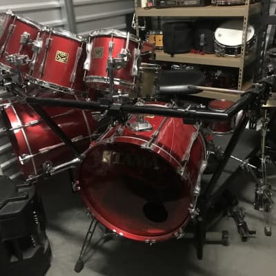 Level Double Bass Beast Drum Rack for Large Drum Kits | Reverb