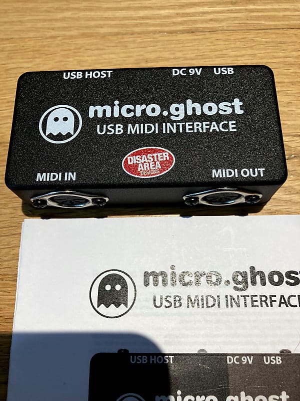 Disaster Area Micro Ghost, USB MIDI Interface, Mint! | Reverb