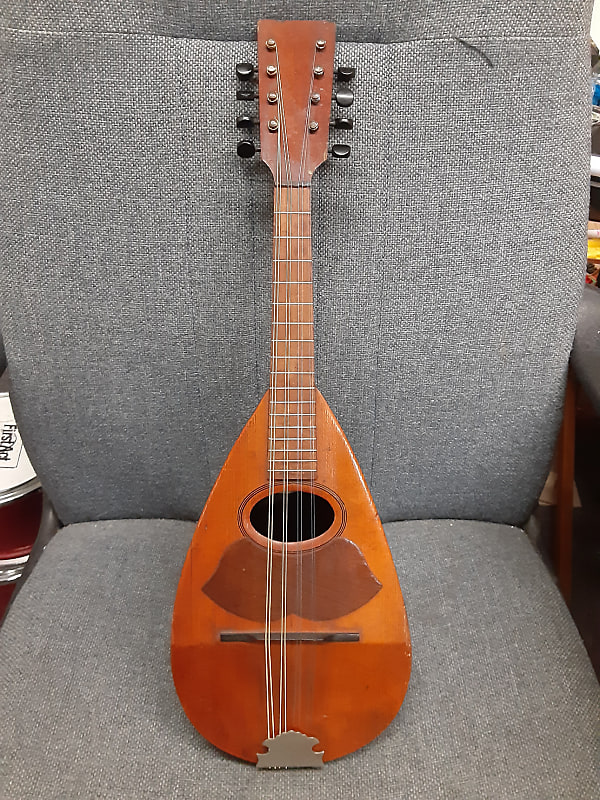 Wurlitzer Midland "Tater Bug" Bowl Back Mandolin 1886 Nat | Reverb