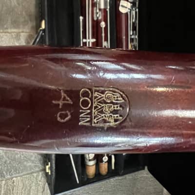 Conn brand Wood Bassoon with case and bocal. USA | Reverb