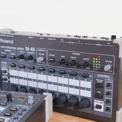 Roland M-48 Personal Monitor Mixer (Pack of 5) (church owned) | Reverb
