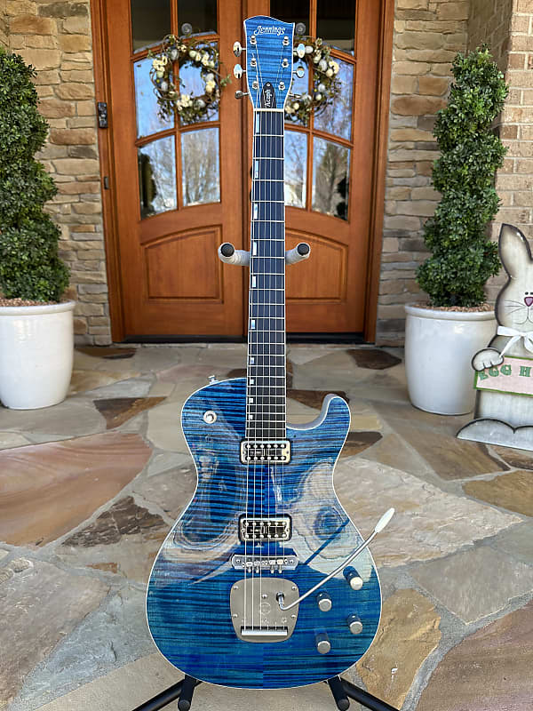 Jennings Acaph 2020. One-of-one Custom. Indigo Blue/ Sky Blue | Reverb