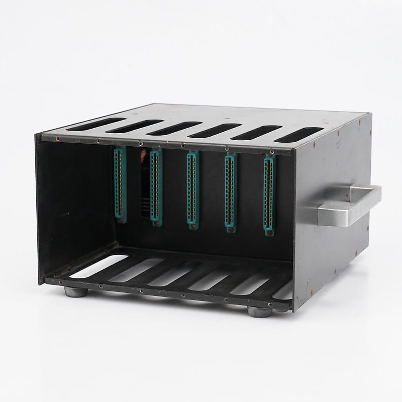 1990s BAE 6LB Six Slot 500-Series Lunchbox w/ PSU & Mogami | Reverb