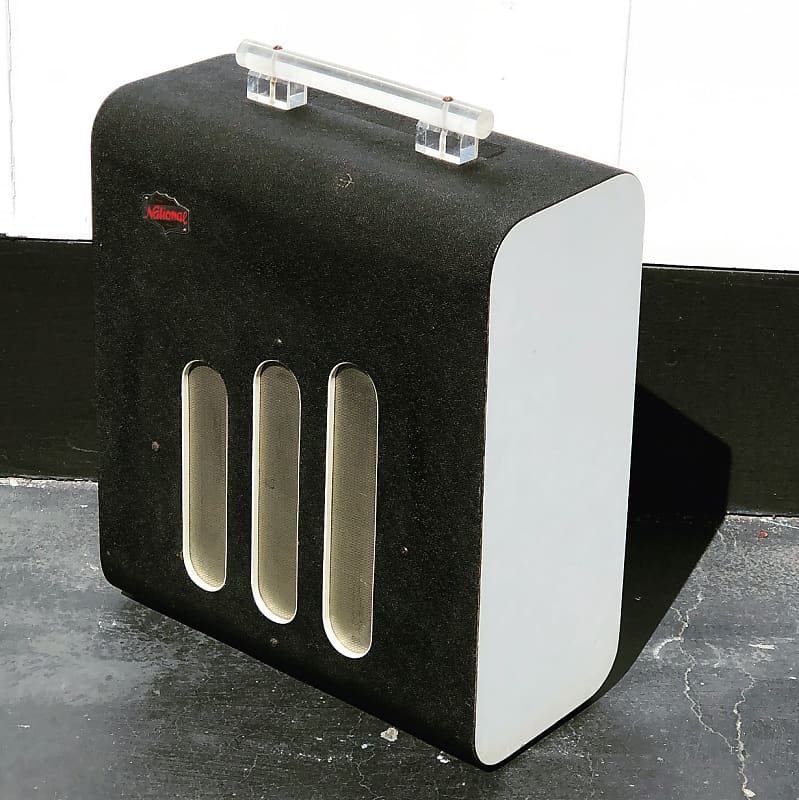 1947 National 1215 Ch. 510-5 Vintage Tube Guitar Amplifier | Reverb