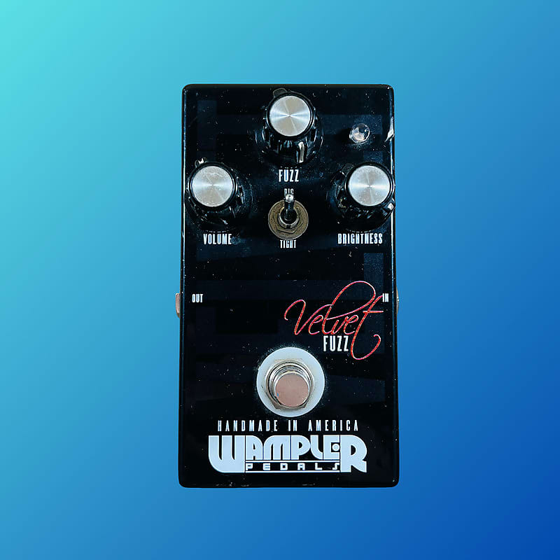 Wampler Velvet Fuzz Pedal | Reverb