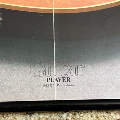 1959 Gibson Les Paul Poster from Guitar Player Magazine first | Reverb