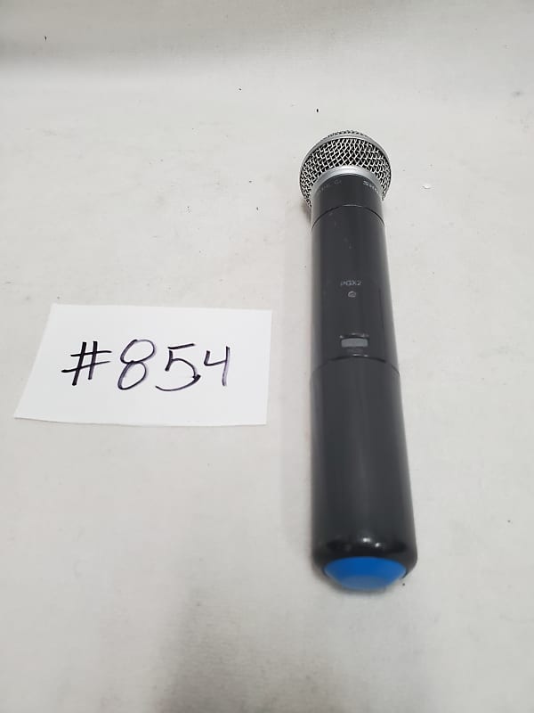 SHURE PGX2/SM58 Wireless Microphone Handheld Frequency | Reverb