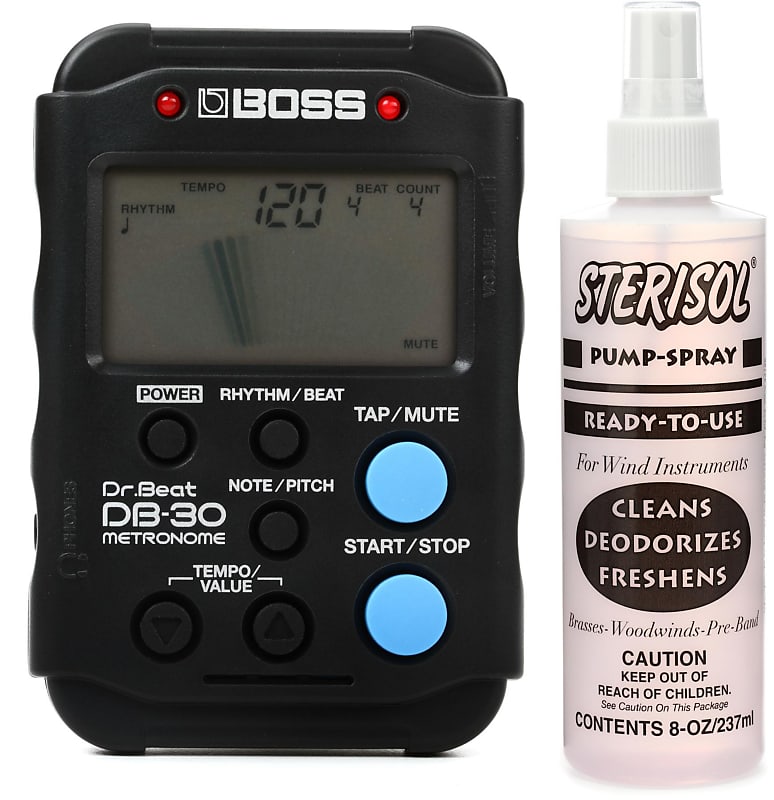 Boss DB-30 Dr. Beat Metronome Bundle with Sterisol 1885 | Reverb