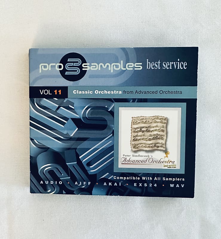 Prosamples Best Service Sample CD Rom - Classic Orchestra | Reverb