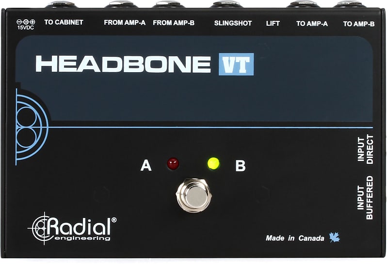 Radial Headbone VT Tube Amp Head Switcher (3-pack) Bundle | Reverb