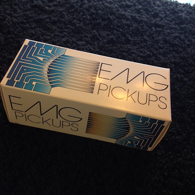 EMG Electric 5-String Bass Pickup, Active for P-Bass in Black | Reverb